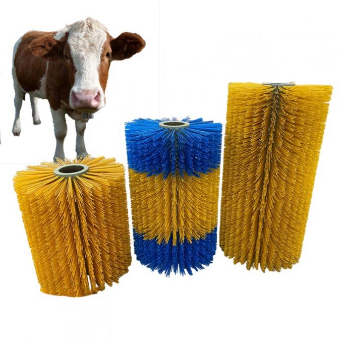 Bristle Cattle Scratch Brush Cylindrical Type For Ranch