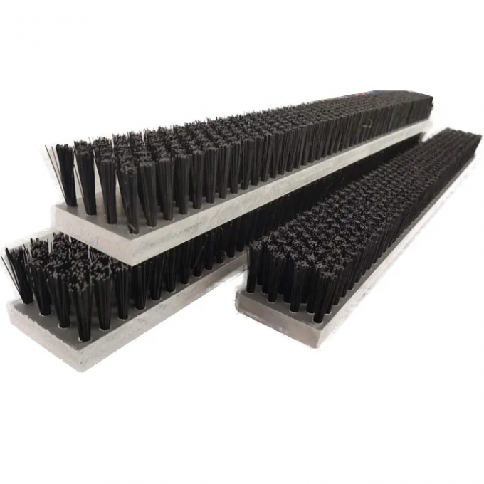 PVC Nylon Industrial Bristle Brush Board CNC Punch Dust Collector