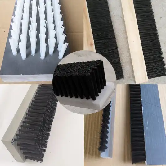 PVC Plate Cnc Machine Brushes Dust Collector OEM