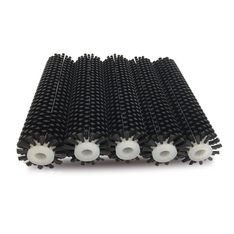Nylon Bristle Industrial Cylindrical Brush Roller Brush For Conveyor ...