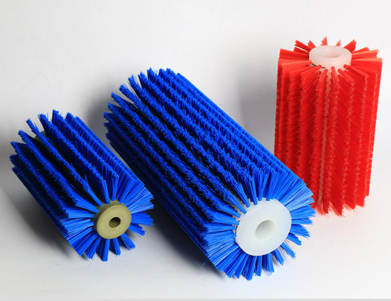Hollowed Washing Roller Brush Nylon Conveyor Brushes Industrial