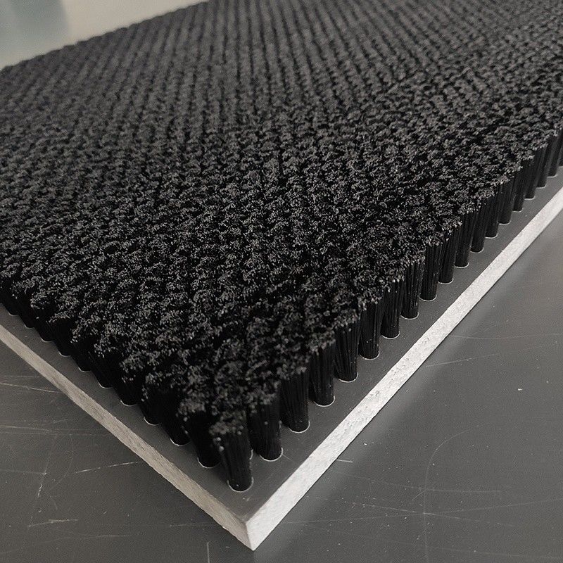 Industrial Wire Flexible Plate Lath Brushes Bristle For CNC Machine ...