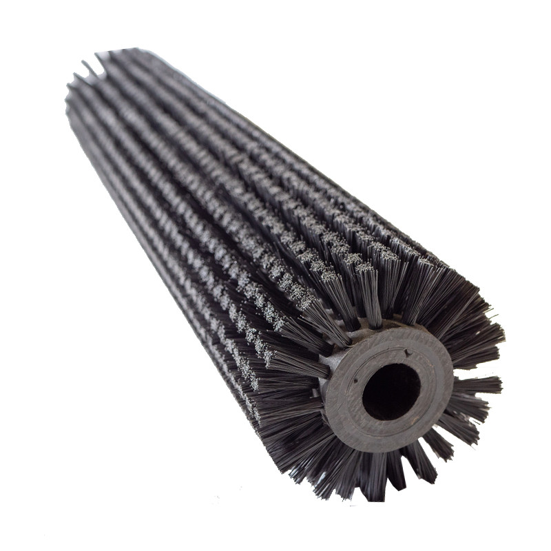 Industrial Rotary Cylindrical Conveyor Brushes Nylon For Fruit Cleaning