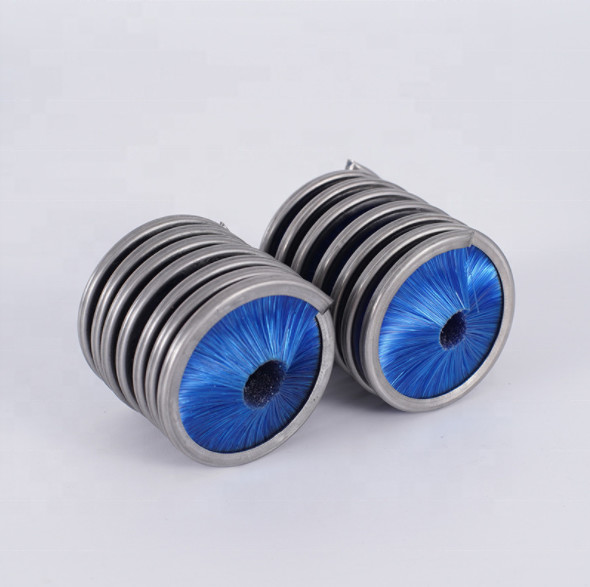 Spring Spiral Wound Coil Helical Brush Custom Industrial Brushes Inward ...