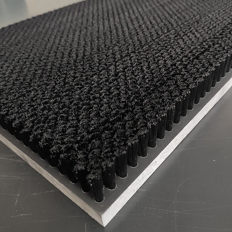 Industrial Wire Flexible Plate Lath Brushes Bristle For CNC Machine ...